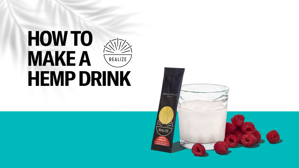 How to make a hemp drink YouTube video | Realize